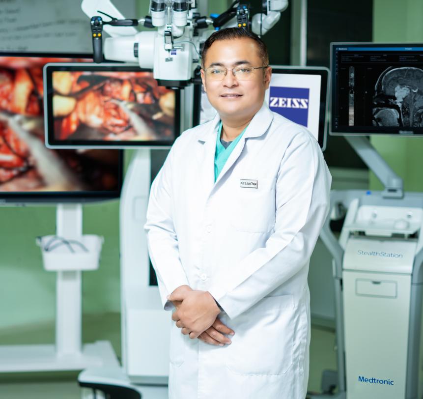 Prof. Dr. Amit Thapa - MBBS, MS, MCh, IFAANS